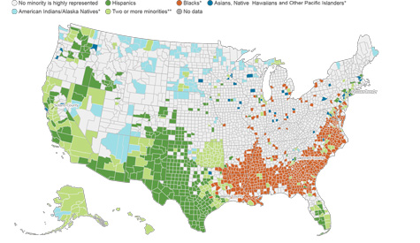 Six maps that reveal America’s expanding racial diversity | Opinion Today